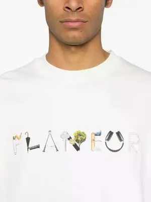 FLANEUR Logo-print T-shirt
