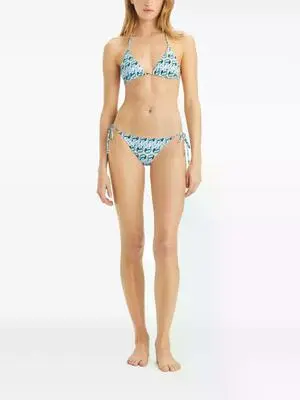 Tory Burch Printed Bikini - Blue