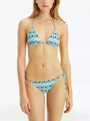 Tory Burch Printed Bikini - Blue