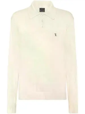 BILLIONAIRE Logo-plaque Polo Shirt