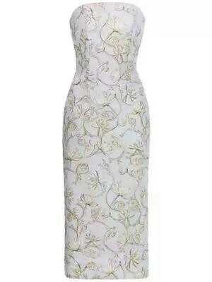 Agua Bendita Armonía Soledad Midi Dress