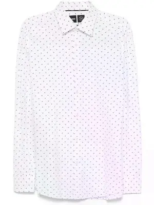 BOSS Printed Shirt - White