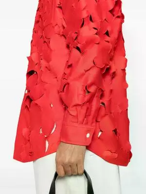 Marni Cut-out Detail Cotton Shirt