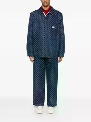 Gucci Gg Shadow-jacquard Cotton Jacket