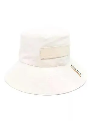 Loewe Logo-patch Hat - Neutrals