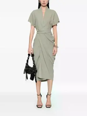 Rick Owens Wrap Maxi Dress