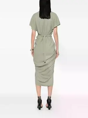 Rick Owens Wrap Maxi Dress