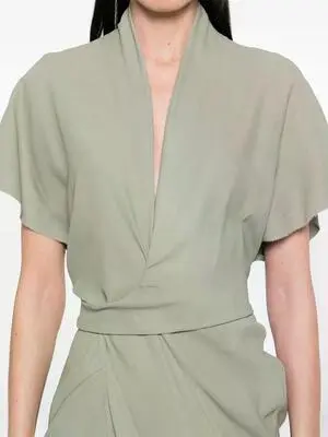 Rick Owens Wrap Maxi Dress