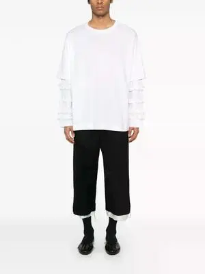 Simone Rocha Ruffled Long -sleeve T-shirt