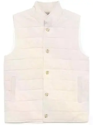 N.peal Quilted Cashmere Gilet