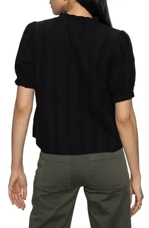 Sanctuary Cotton Button-up Top