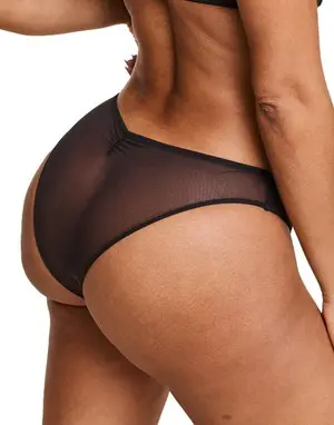 ADORE ME Libi Cheeky Panties - Black
