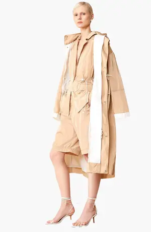 Caalo Parachute Water Resistant Anorak