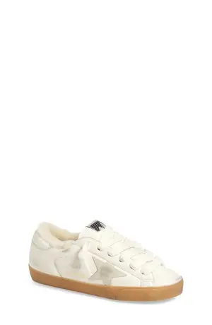 GOLDEN GOOSE Super-star Shearling-lined Sneakers