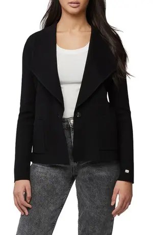 Soia & Kyo Ioni Shawl Collar Jacket - Black
