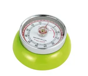 ZASSENHAUS Magnetic Retro 60 Minute Kitchen Timer - Kiwi
