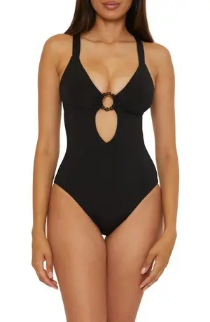 BECCA By Rebecca Virtue Becca Marble Canyon Ring One Piece Black