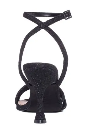 Nina Veruca Ankle Strap Sandals - Black