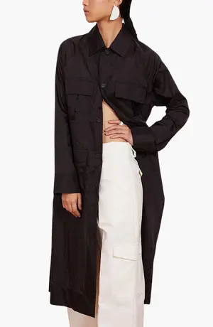 Caalo 2 Length Utility Jacket - Black