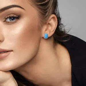 JULIANNA B. And Diamond Halo Earrings
