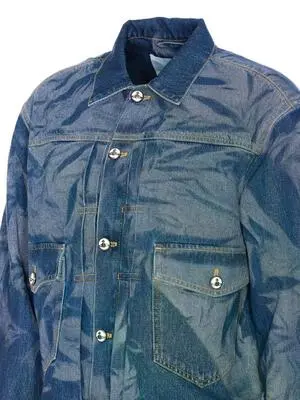 VIVIENNE WESTWOOD Crinkled Denim Jacket