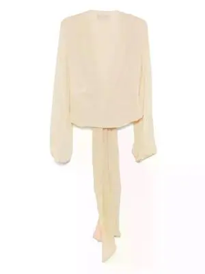 Chiara Boni La Petite Robe Takao Blouse - Neutrals