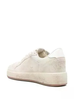 GOLDEN GOOSE Ball Star Sneakers In Suede - Neutrals