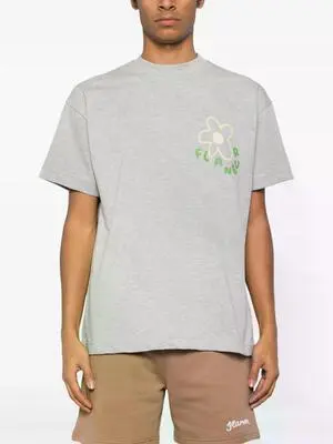 FLANEUR Blossom-print T-shirt