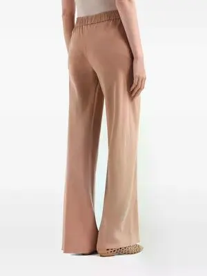 Giorgio Armani Mulberry-silk Palazzo Pants