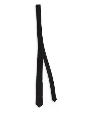 Saint Laurent Pattern Tie - Black