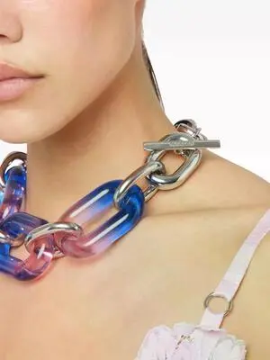 Rabanne Tie-dye Necklace
