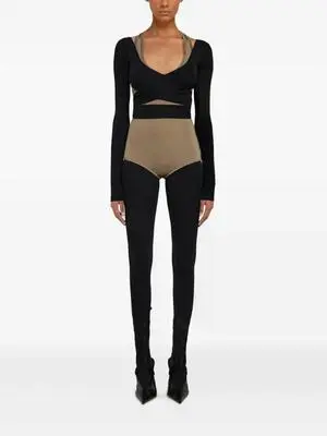 FERRAGAMO Knitted Bodysuit - Neutrals