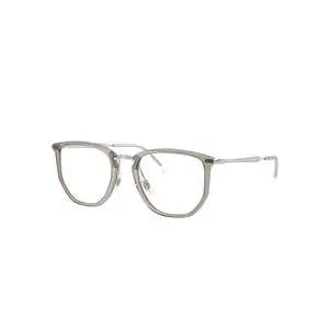 Ray-ban Irregular Eyeglasses Frame - Silver
