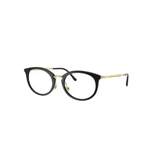 Ray-ban Oval Eyeglasses Frame - Arista Gold