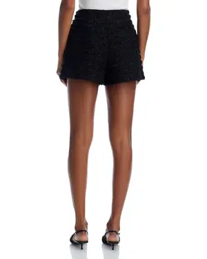 Aqua Tweed Shorts