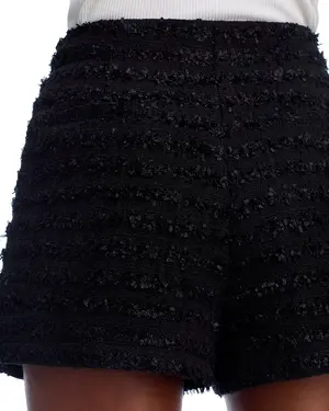 Aqua Tweed Shorts