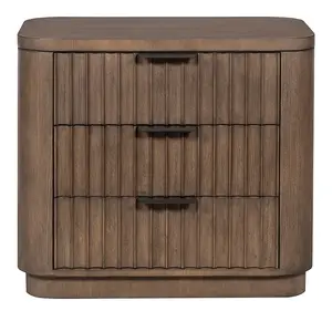 VANGUARD FURNITURE Grandhaven Fluted Large Nightstand - Ash
