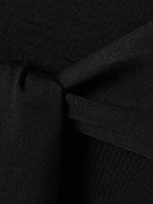 LEMAIRE Tie-detailed Wool-blend Tank