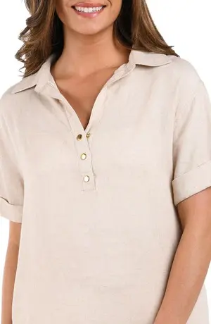 La Blanca Delphine Cover-up Shift - Taupe