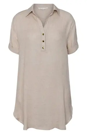 La Blanca Delphine Cover-up Shift - Taupe
