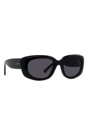 Givenchy Gv Day 54mm Geometric Sunglasses - Sblk/smk