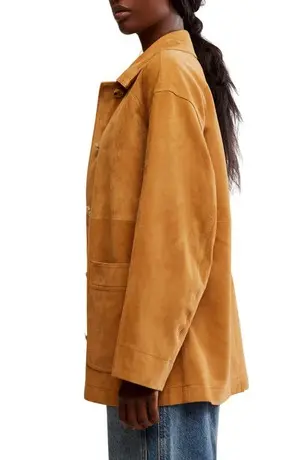 Free People Annalise Suede Jacket