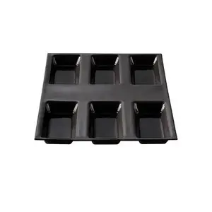 SILPAT Flexipan 6 Financiers Mold - Black