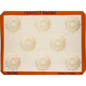 SILPAT Perfect Non-stick Fluted Cake Mold - Orange
