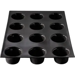 SILPAT Flexipan 12 Mini-muffins Mold - Black