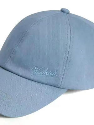 Woolrich Logo-embroidered Baseball Cap - Blue