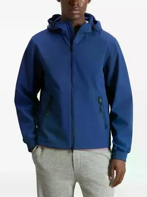 Woolrich Zip-up Hooded Jacket - Blue