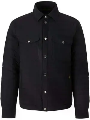 MOORER Classic Collar Jacket - Black