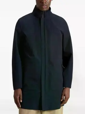 Woolrich 2-in-1 Layered Trench Coat - Blue