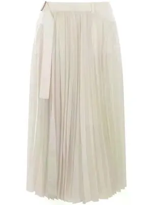 Sacai Patch Pocket Pleated Skirt